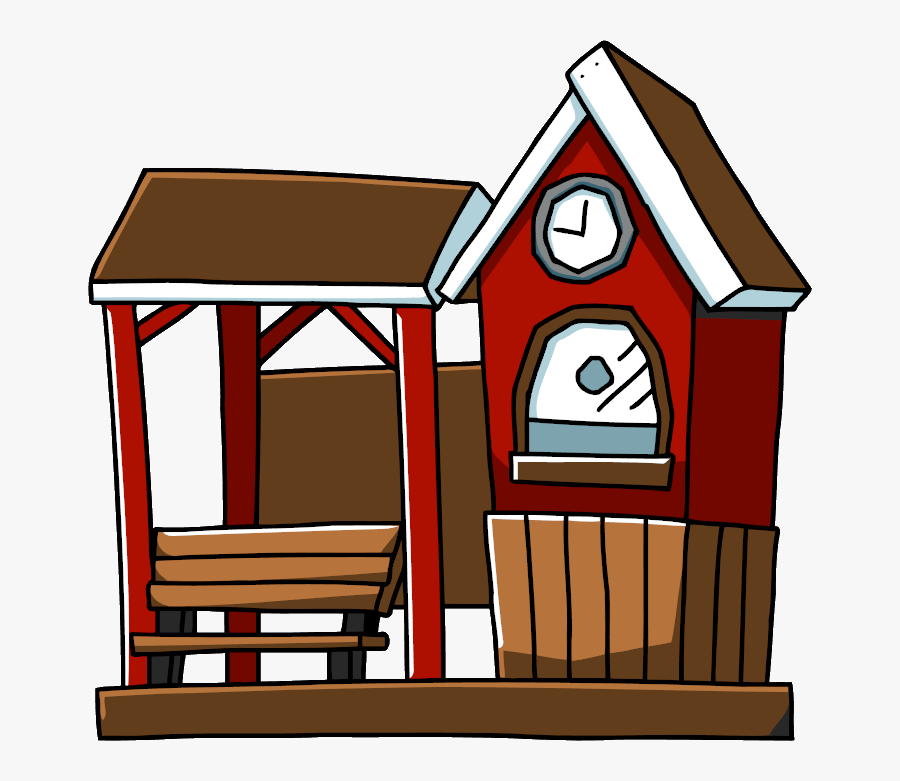 Train Station - Train Station Cartoon Png , Free Transparent Clipart ...
