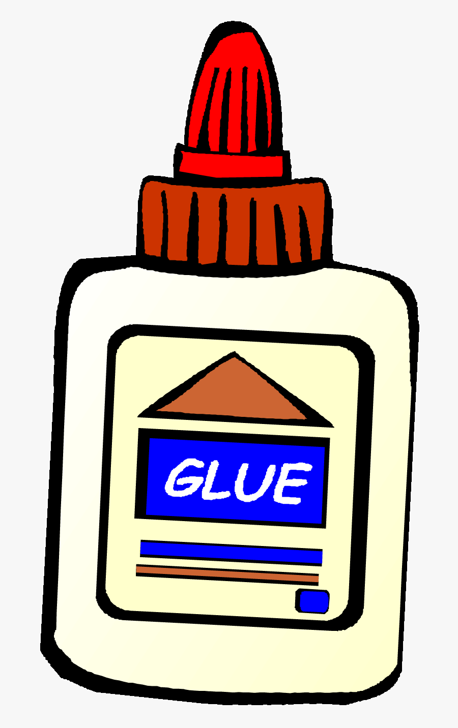 School Supplies Clipart Free - Glue Clipart , Free Transparent Clipart ...