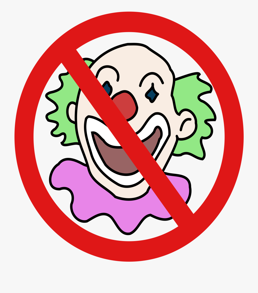 Banner Freeuse Clowns Modern Big Image - No Clowns Clipart , Free ...