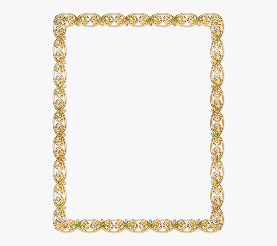 Transparent Background Gold Border Png , Free Transparent Clipart ...