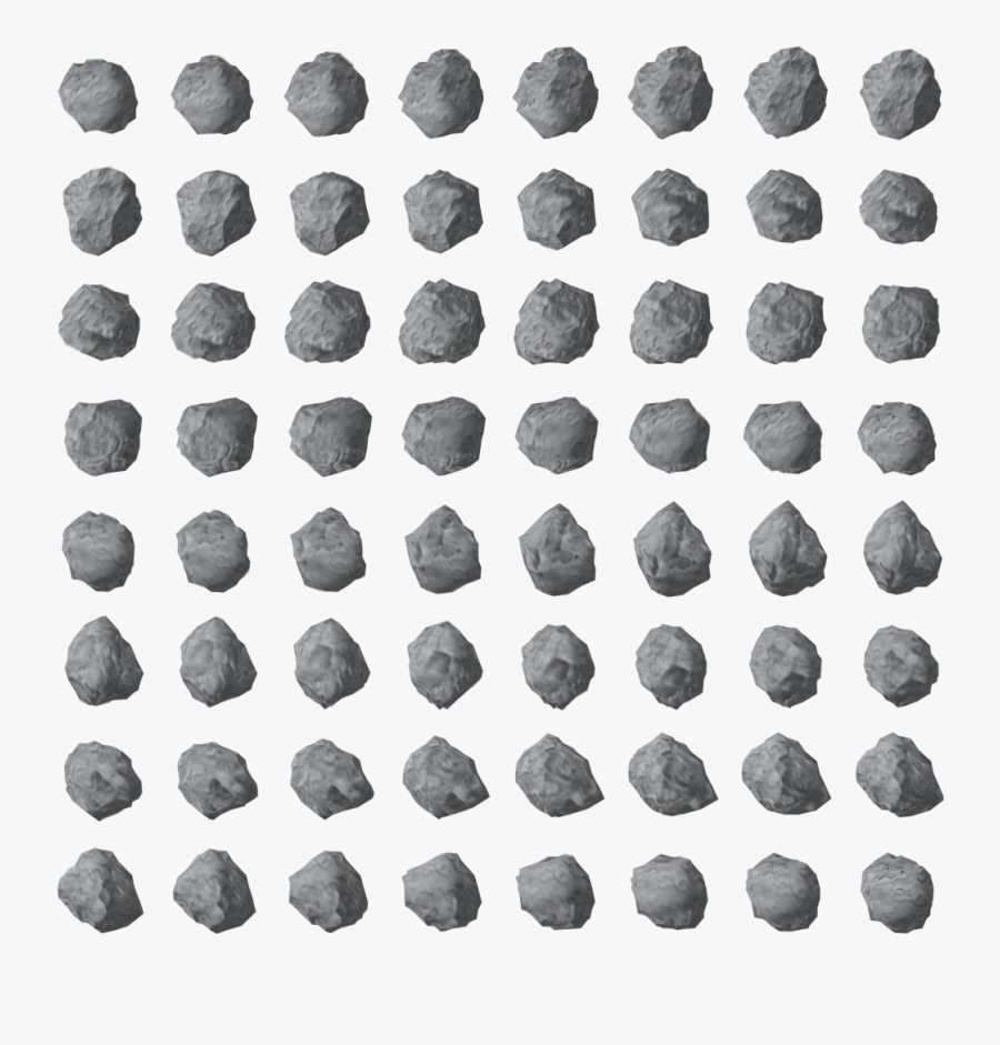 Pixel Asteroid Sprite Sheet , Free Transparent Clipart - ClipartKey