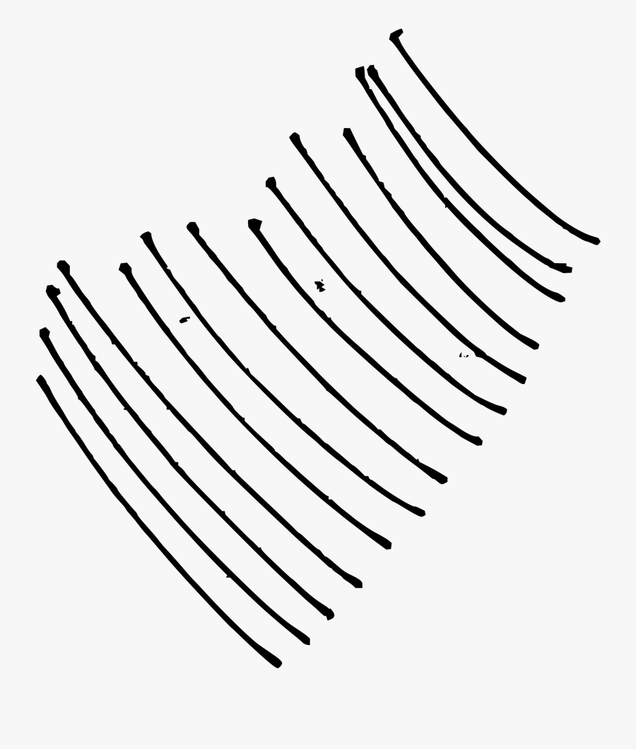 Curved Clipart Arc - Cartoon Movement Lines Png , Free Transparent ...