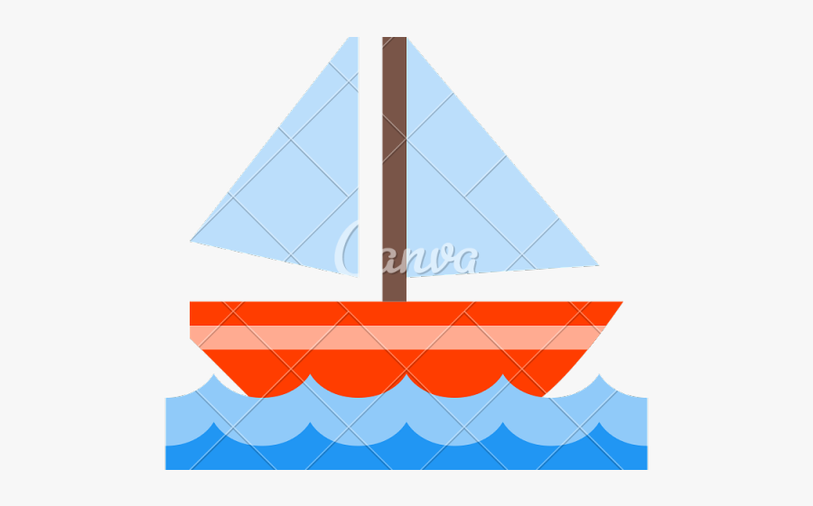 Sail Clipart Colorful Boat - Transparent Background Boat Clipart , Free ...