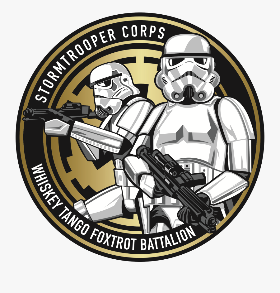 Stormtrooper-gold2 - Stormtrooper Patches , Free Transparent Clipart - ClipartKey