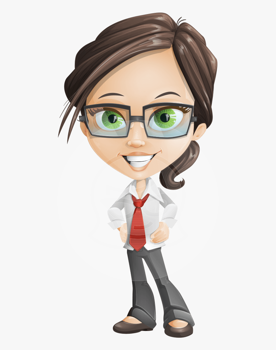 Geek Cartoon Character Clipart - Character Free Vector Cartoon , Free ...