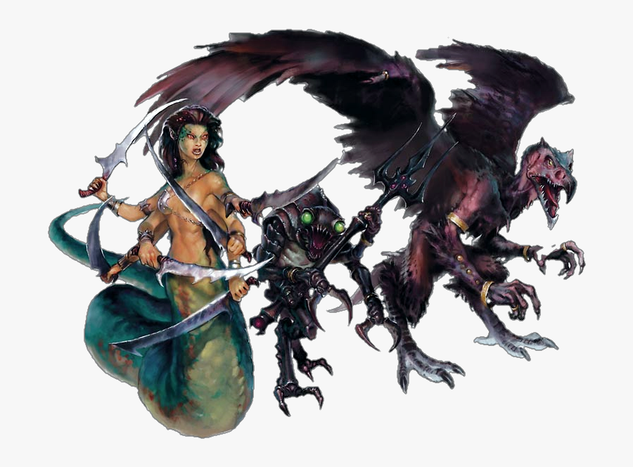 Marilith D&d , Free Transparent Clipart - ClipartKey