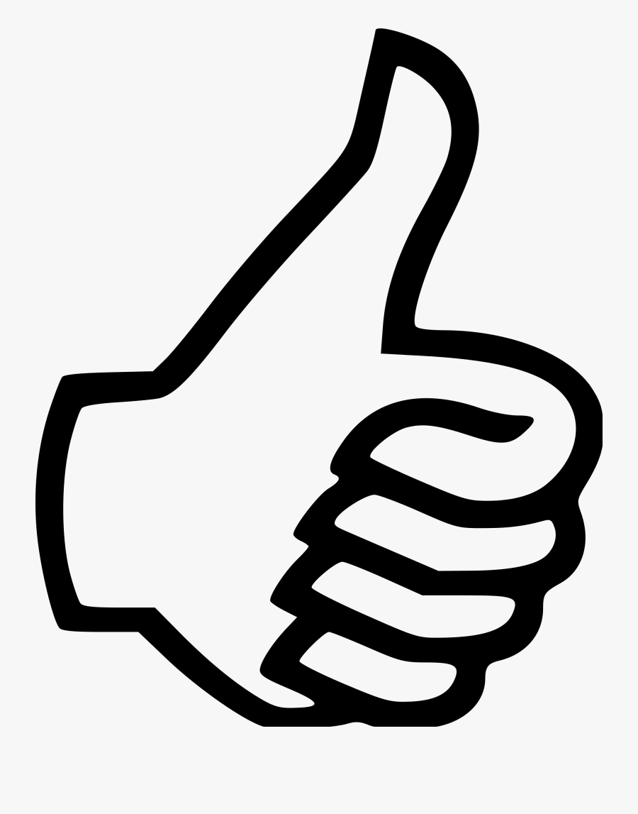 Commons Clipart Transparent Background - Transparent Thumbs Up Clipart ...