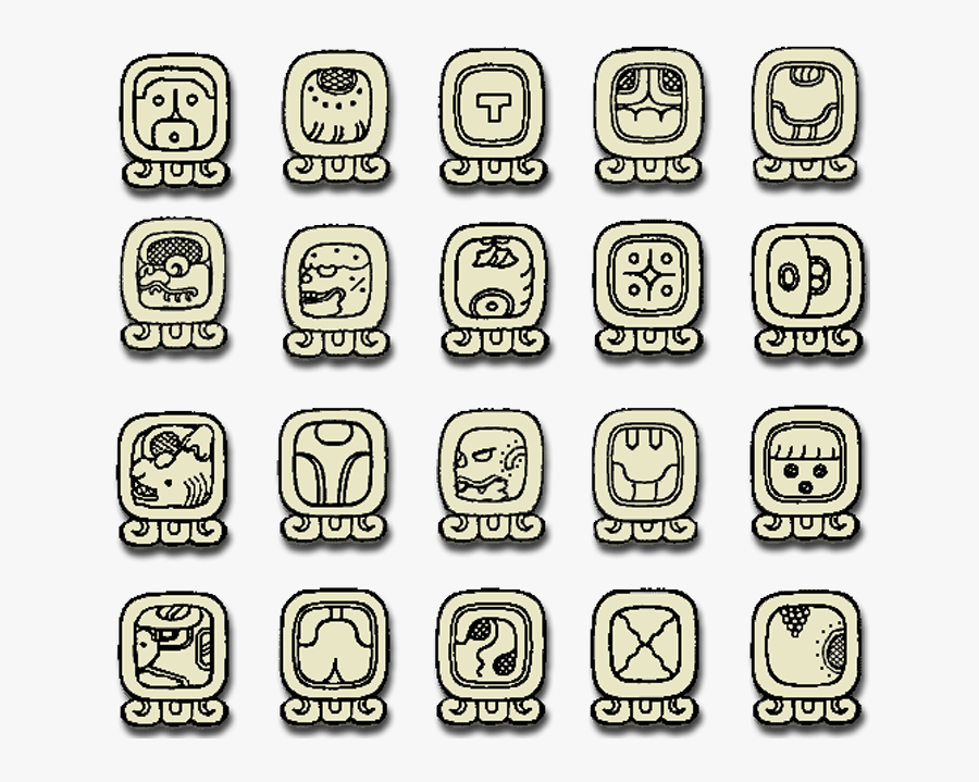 Mayan Calendar Symbols Mayan Calendar Symbols