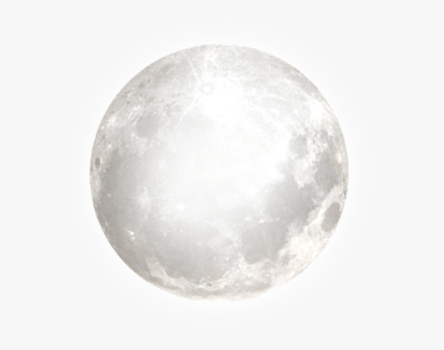Thumb Image - High Resolution White Full Moon , Free Transparent ...