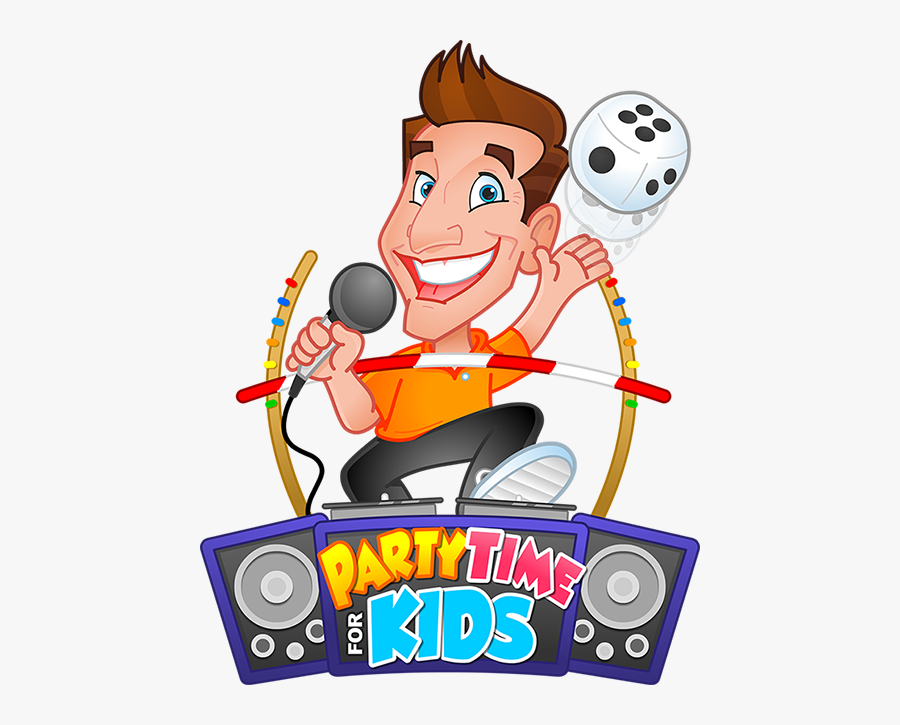 Transparent Disco Clipart - Kids Entertainer Cartoon , Free Transparent ...