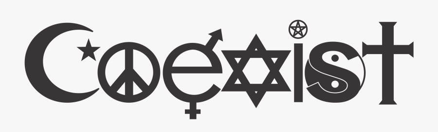 Coexist Transparent - Piotr Mlodozeniec Coexist , Free Transparent ...