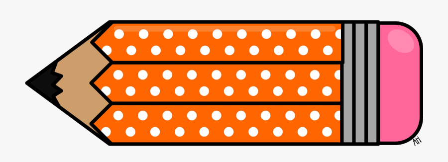 Polka Dot Pencil Clipart - Clipart Pencil , Free Transparent Clipart ...