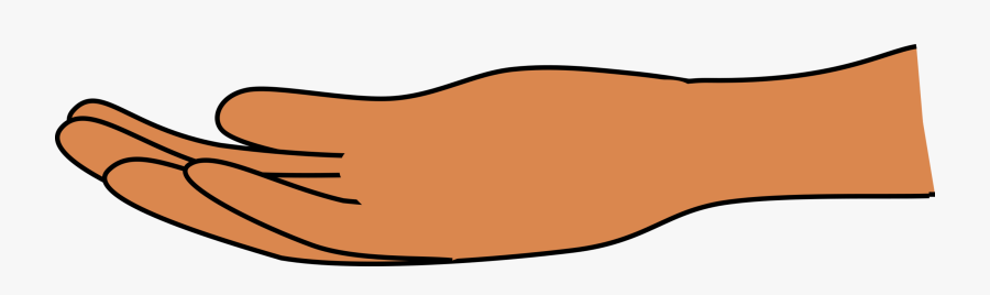 Up Dark Skin Big - Cartoon Hand Facing Up , Free Transparent Clipart ...