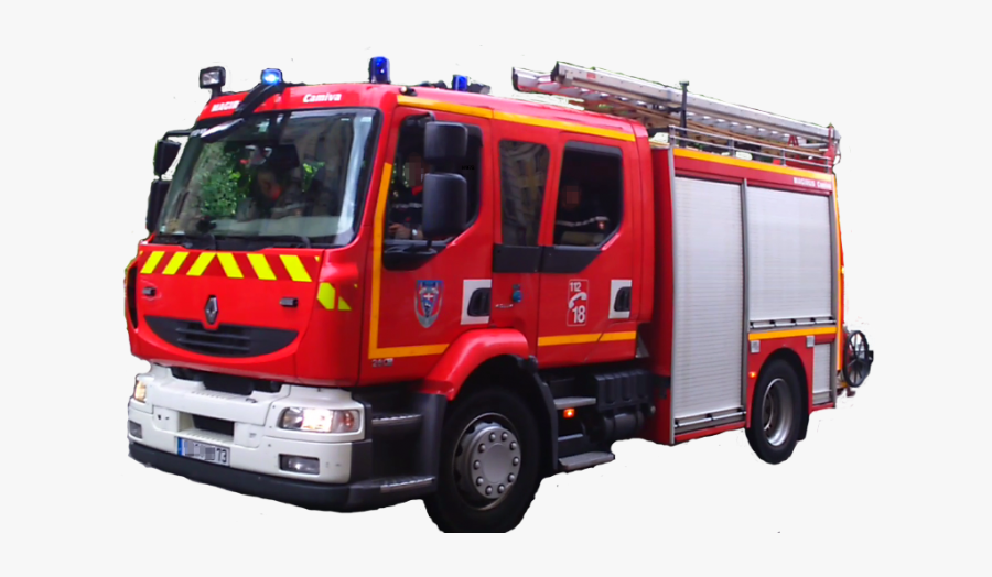 Pompier Png - Water Fire Truck Png , Free Transparent Clipart - ClipartKey