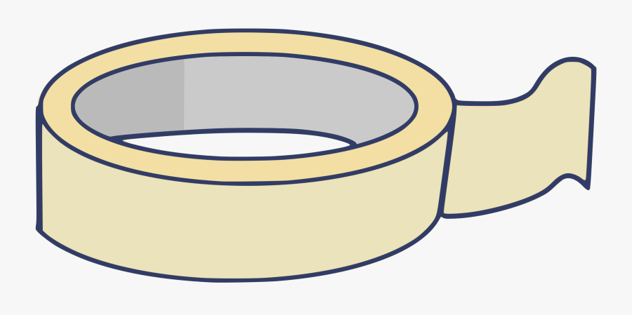 Line,circle,adhesive Tape - Clip Art Masking Tape , Free Transparent ...