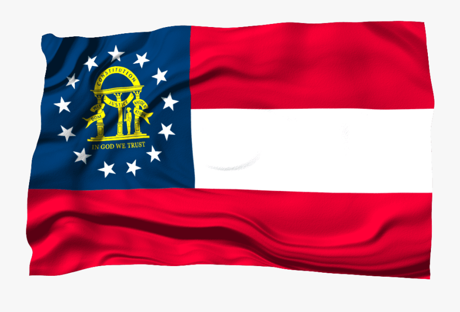 Georgia State Flag , Free Transparent Clipart - ClipartKey