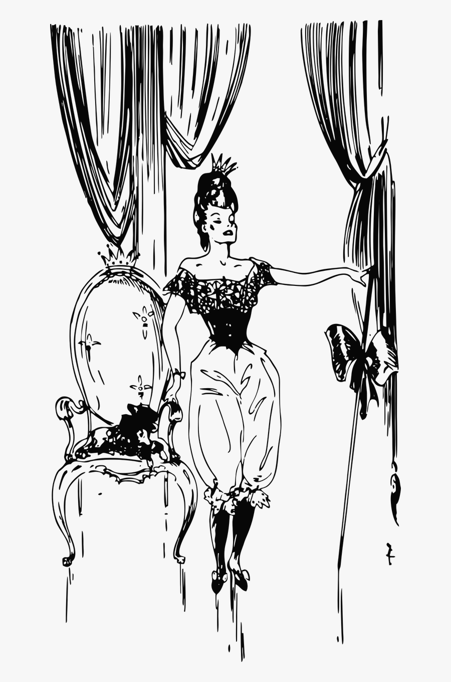 Lady Point Underwear Free Picture , Free Transparent Clipart - ClipartKey