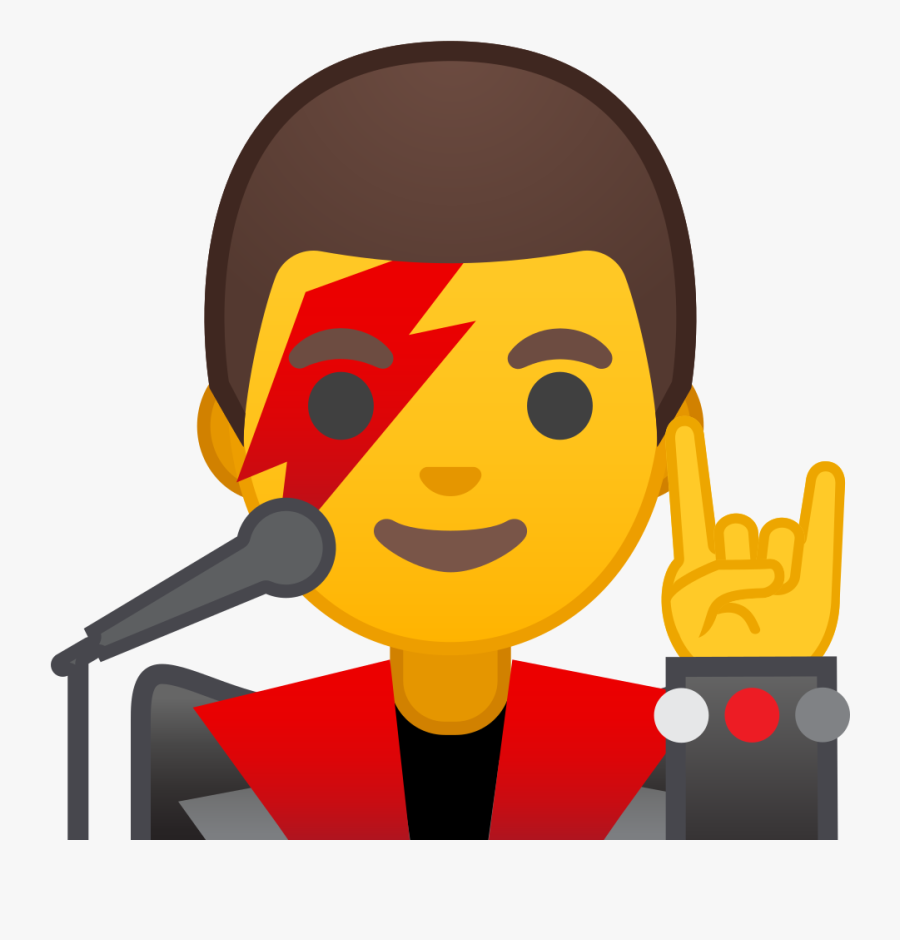 Singer Emoji , Free Transparent Clipart - ClipartKey