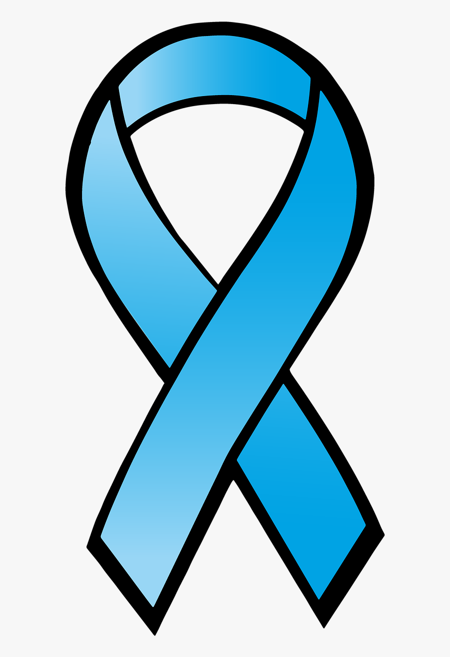 Ribbon Satin Blue Ribbon Free Picture - Transparent Background Breast ...