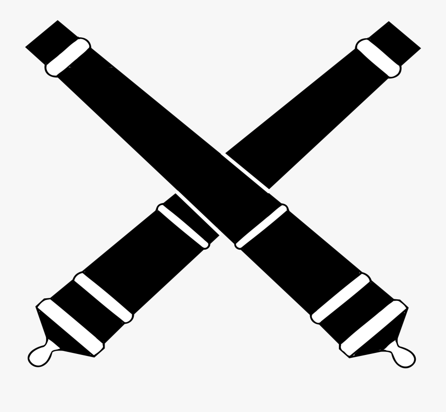 Cannons Drawing - Crossed Cannons , Free Transparent Clipart - ClipartKey