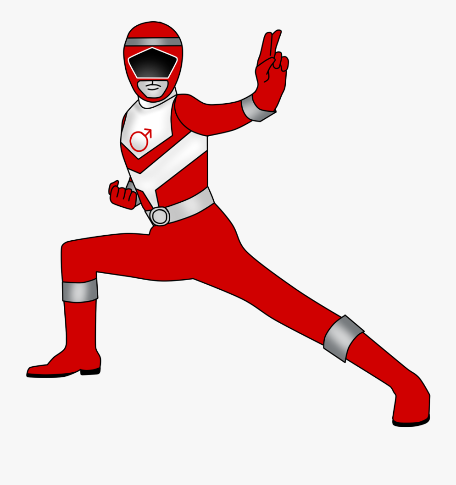 Red Power Rangers , Free Transparent Clipart - ClipartKey