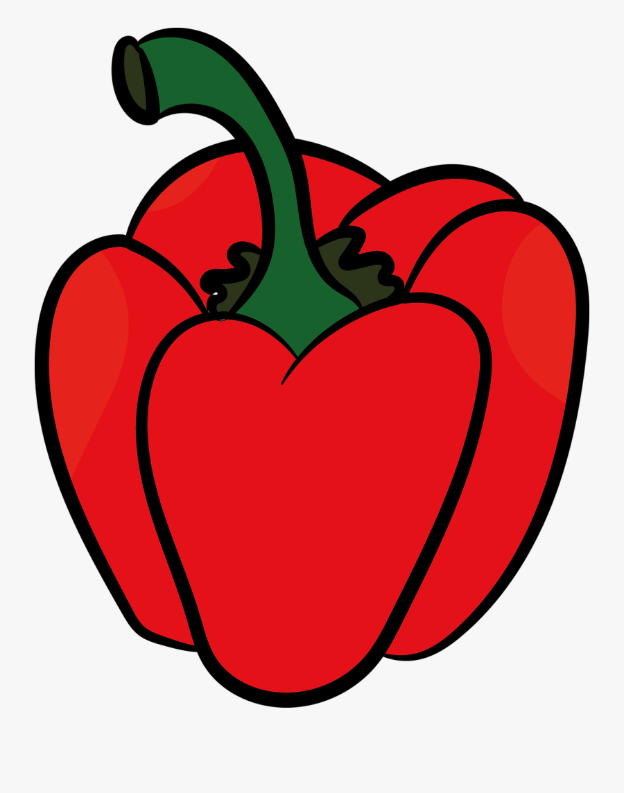 Paprika A Vegetable Vegetables Free Picture - Paprika Cartoon Png ...