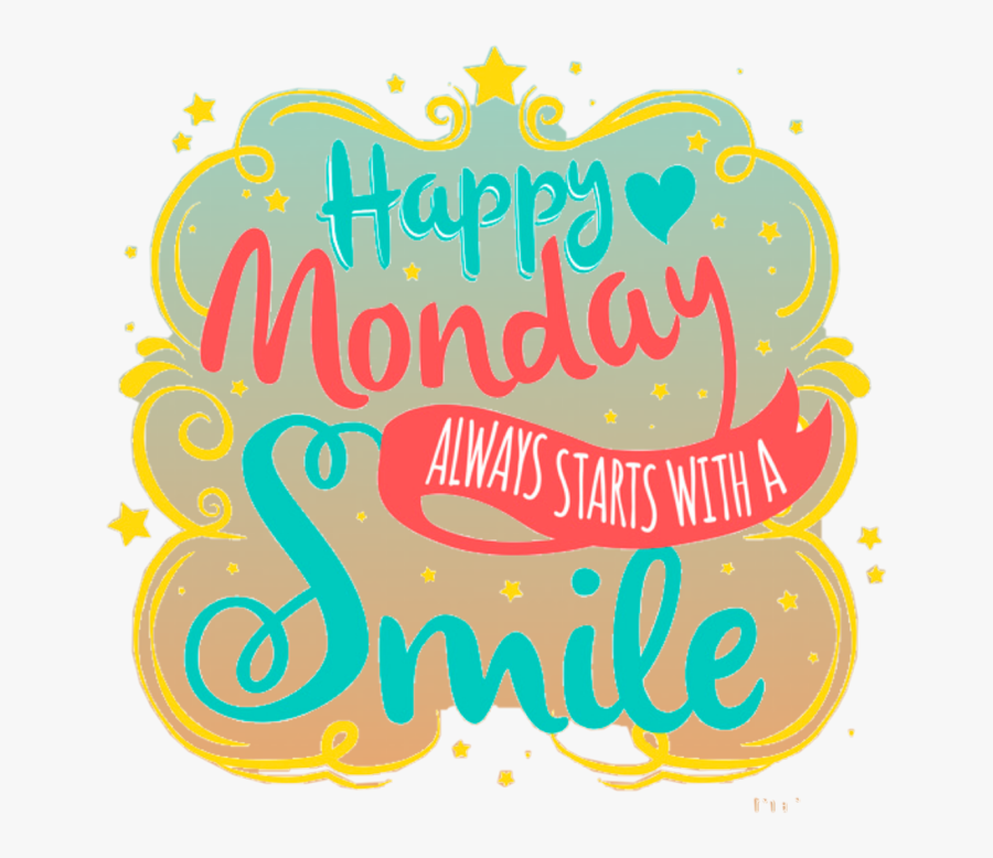 #happymonday #sticker #freetoedit - Illustration , Free Transparent ...