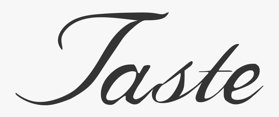 Taste Word Clip Art , Free Transparent Clipart - ClipartKey