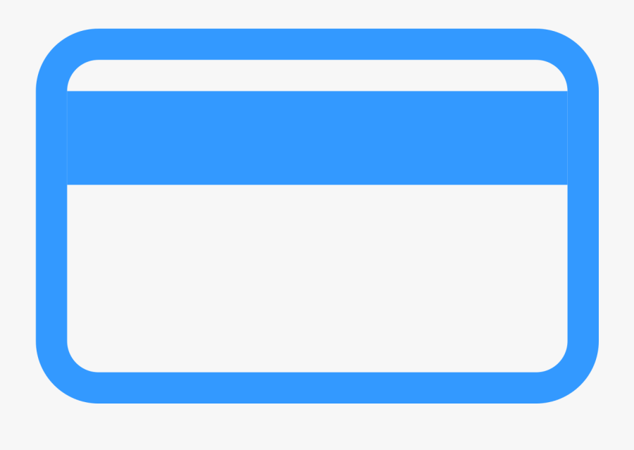 Transparent Credit Card Png - Credit Card Icon Blue Png , Free ...