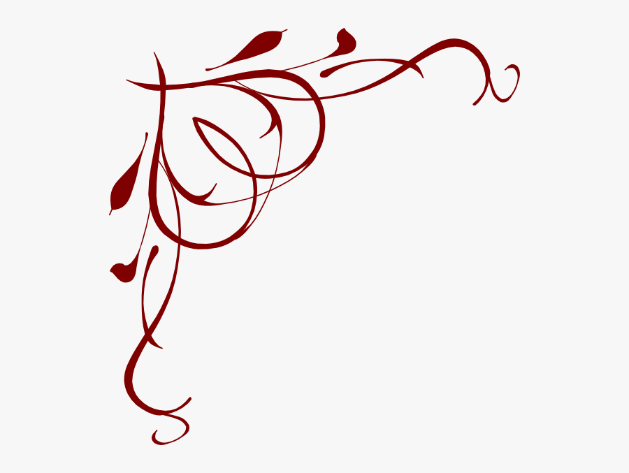 Burgundy Border Clip Art , Free Transparent Clipart - ClipartKey