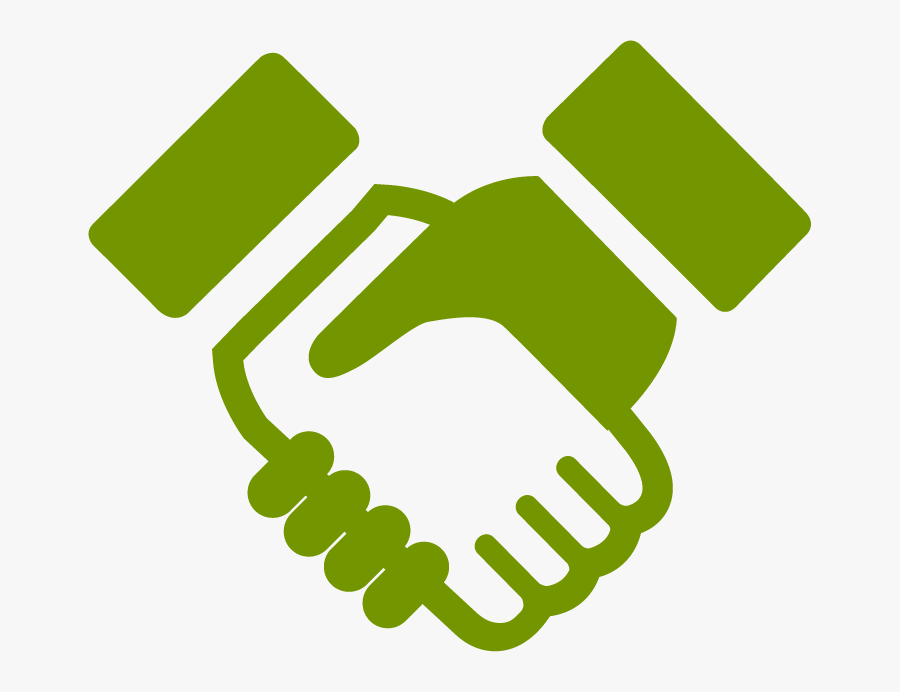 Green Handshake Icon - Hand Shake Icon Green , Free Transparent Clipart ...