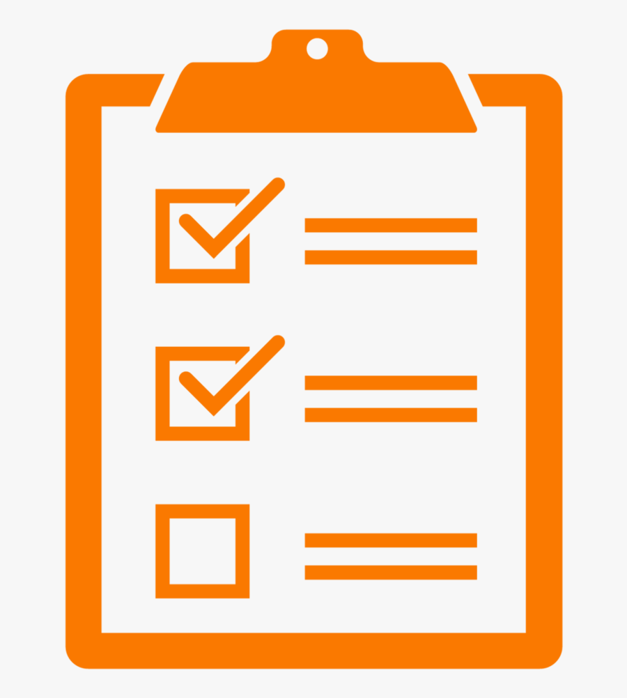 Hd Computer Icons, Checklist, Information, Square, - Orange Checklist ...