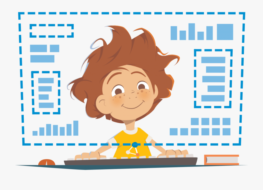 Huge Freebie Download - Cartoon Of Smart Kid , Free Transparent Clipart ...