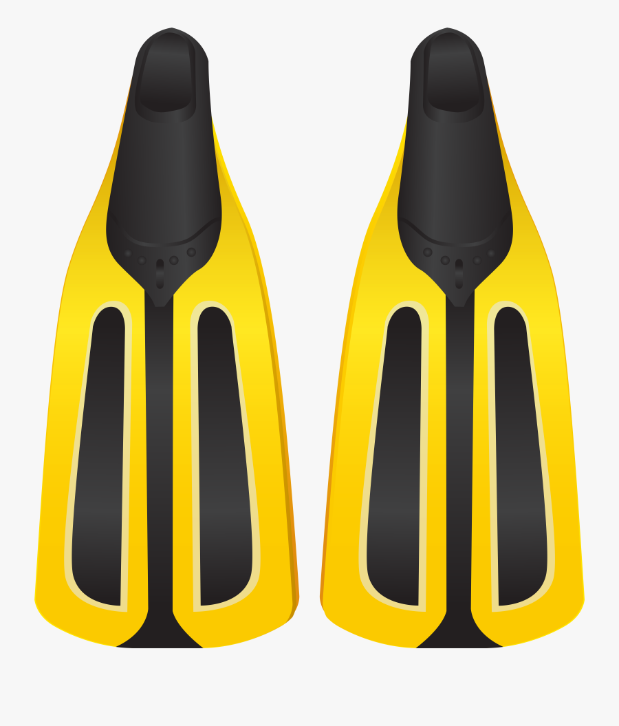 Yellow Diving Fins Png Clip Art , Free Transparent Clipart - ClipartKey