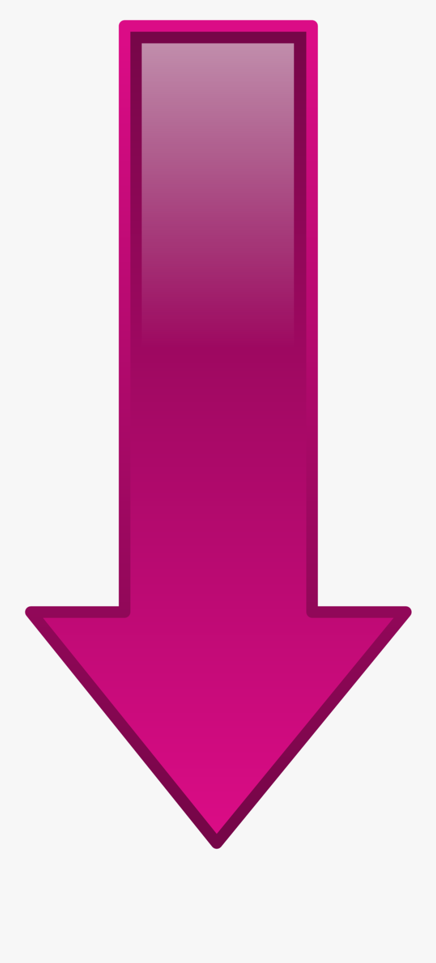 Down Arrow Clipart - Cartoon Arrow Going Down , Free Transparent ...