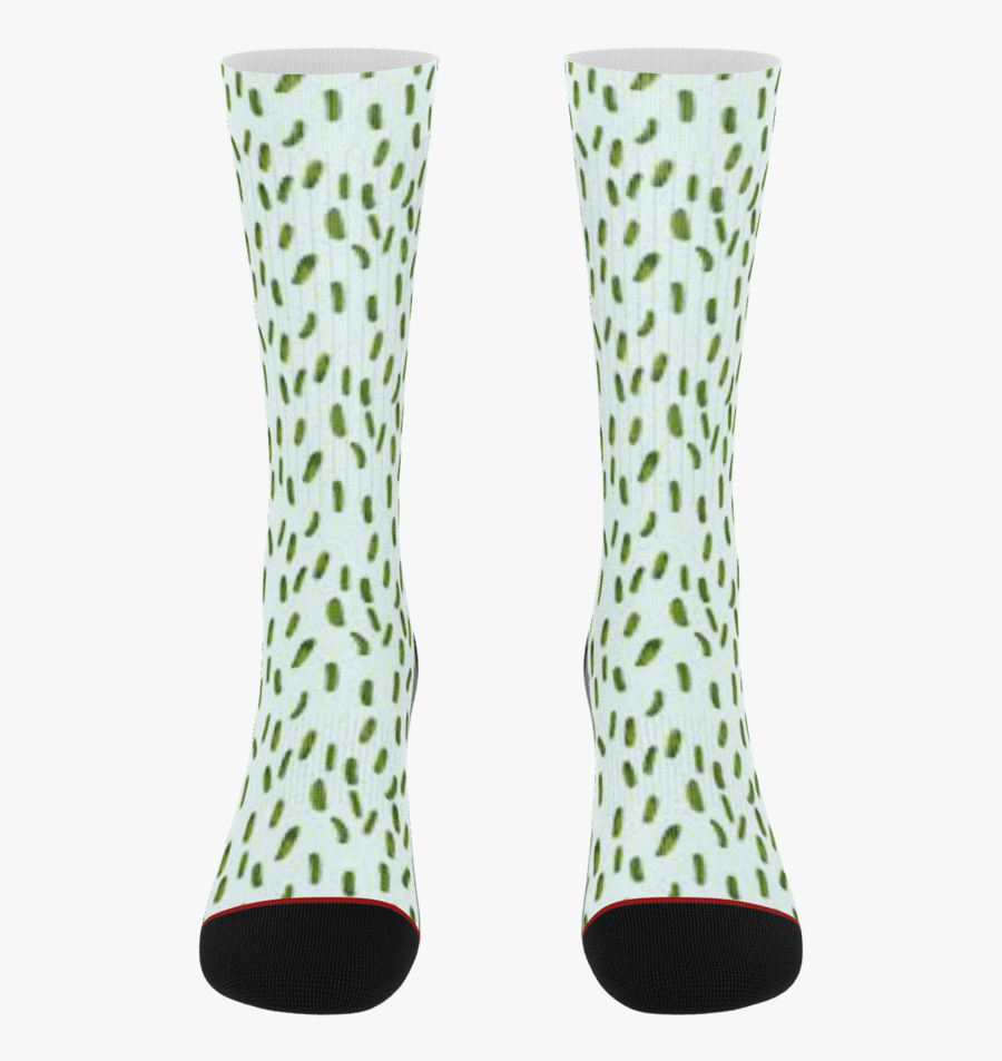 Falling Pickle Socks Men/women - Sock , Free Transparent Clipart ...