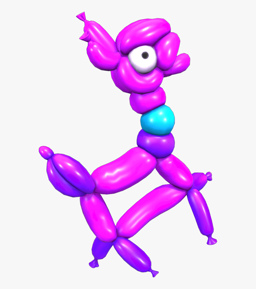 Balloon Llama Back Bling - Cartoon , Free Transparent Clipart - ClipartKey