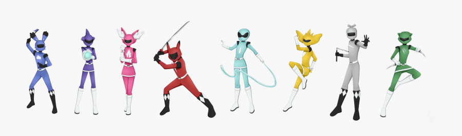 Pokemon Power Rangers Team , Free Transparent Clipart - ClipartKey