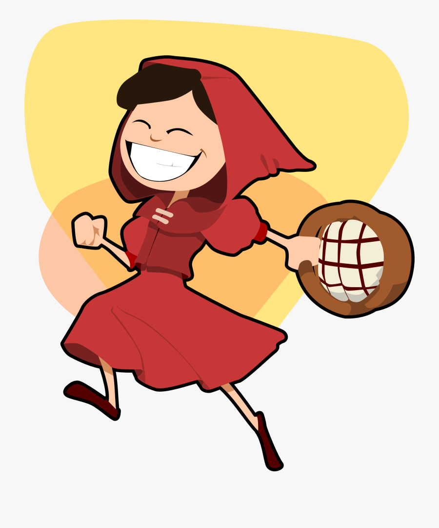 Little Red Riding Hood Scalable Vector Graphics - Skip Cartoon , Free ...