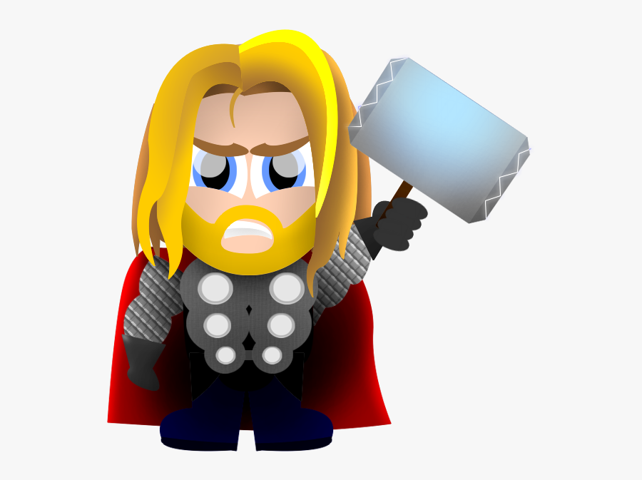 Thor - Cute Thor Clip Art , Free Transparent Clipart - ClipartKey