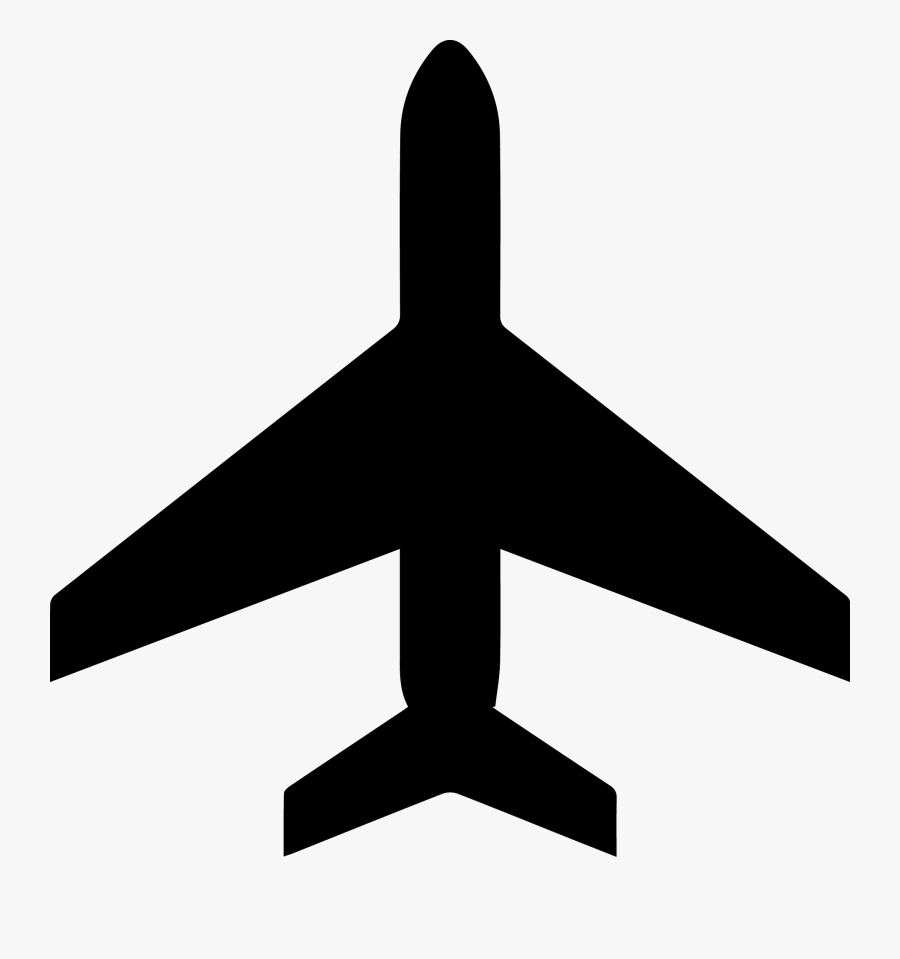 Airplane Icon No Background , Free Transparent Clipart - ClipartKey