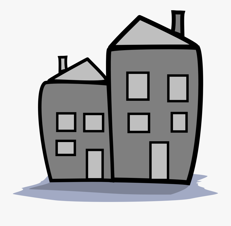 House Clipart Grey - Apartment Clip Art , Free Transparent Clipart ...