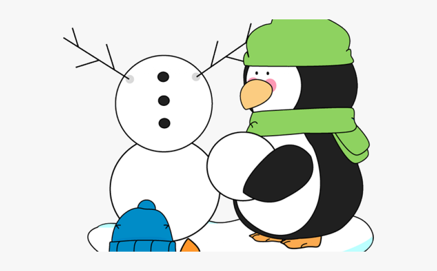 Winter Snow Clipart Winter Fun - Build A Snowman Png , Free Transparent ...
