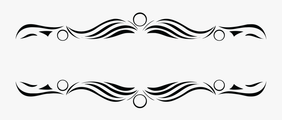 Free Clipart Of A Decorative Border - Line Black Decorative Borders ...