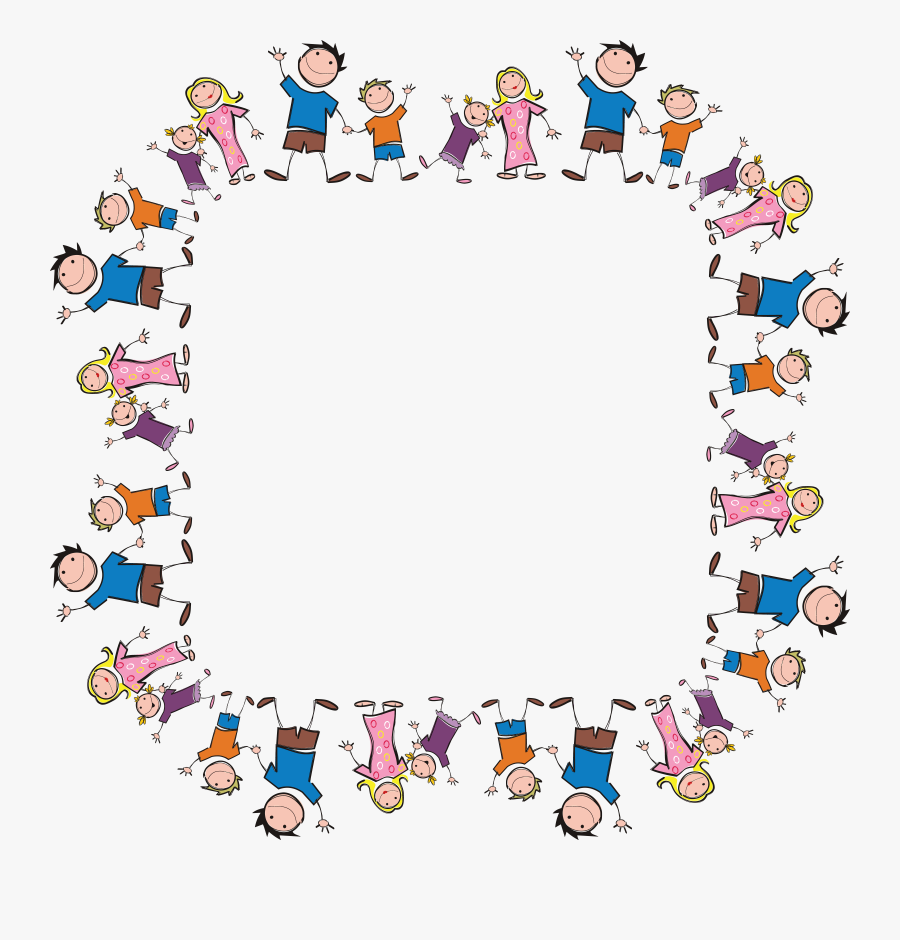Free Of A Square - Family Borders Clip Art , Free Transparent Clipart ...