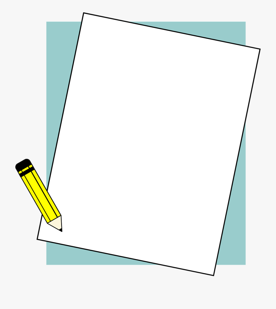 Paper And Pencil Clip Art The Cliparts , Free Transparent Clipart ...