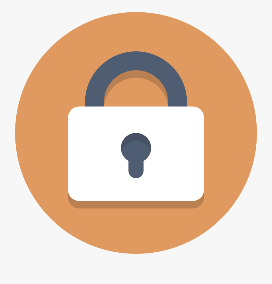 Padlock Clipart Locked - Lock Flat Icon Png , Free Transparent Clipart ...