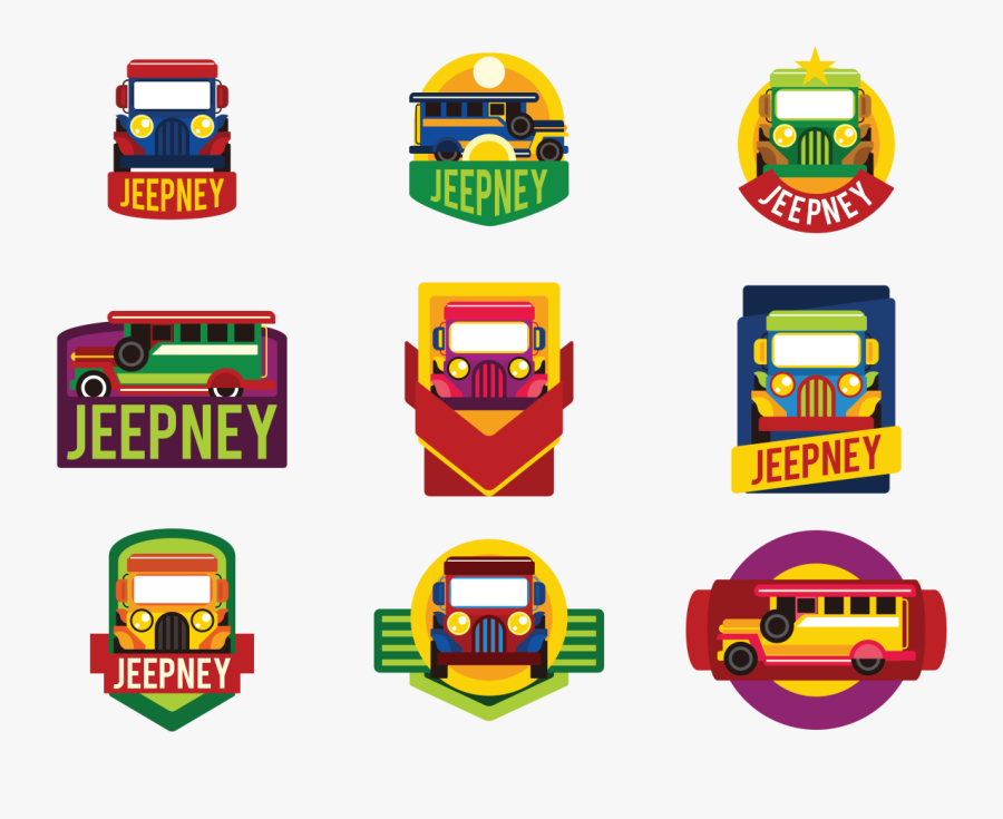 Jeepney Front View Vector , Free Transparent Clipart - ClipartKey
