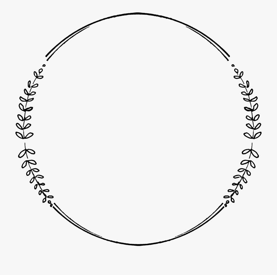 Simple Circle Border Design , Free Transparent Clipart - ClipartKey