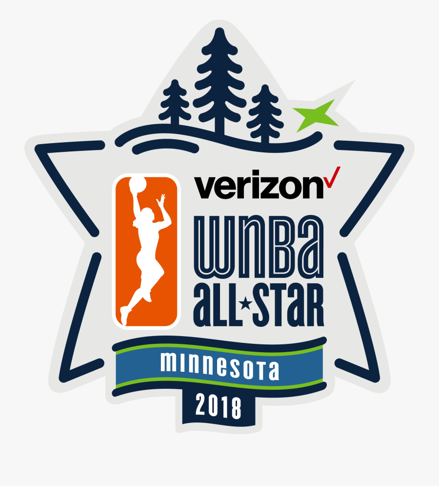 Wnba All Star 2018 Logo Png , Free Transparent Clipart - ClipartKey